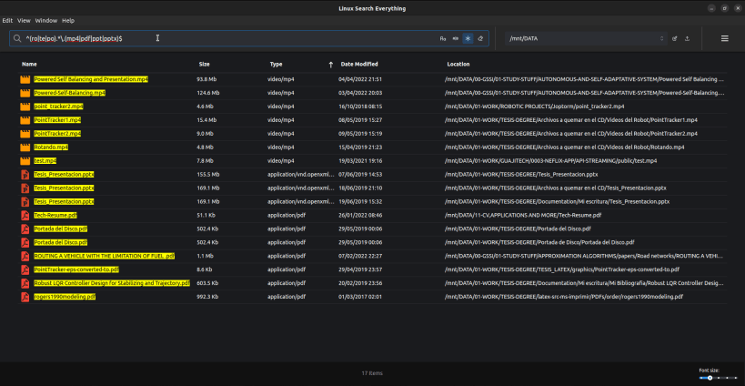 Install Linux Search Everything on Linux | Snap Store