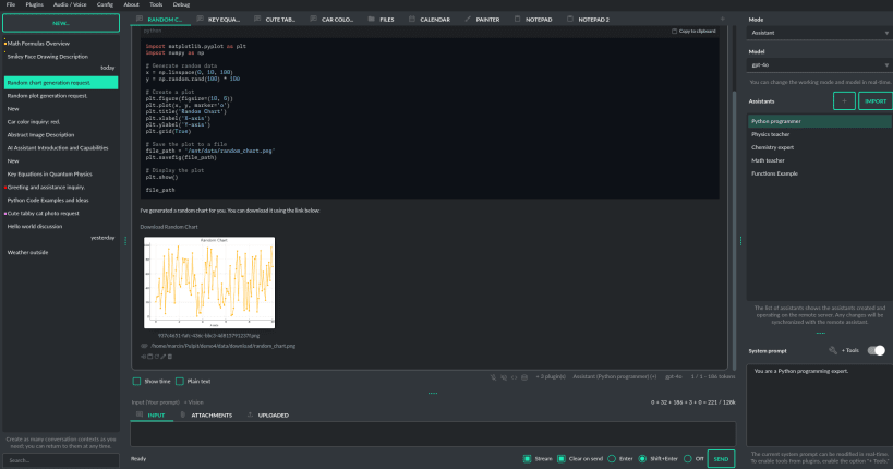 Install PyGPT - Desktop AI Assistant on Linux | Snap Store