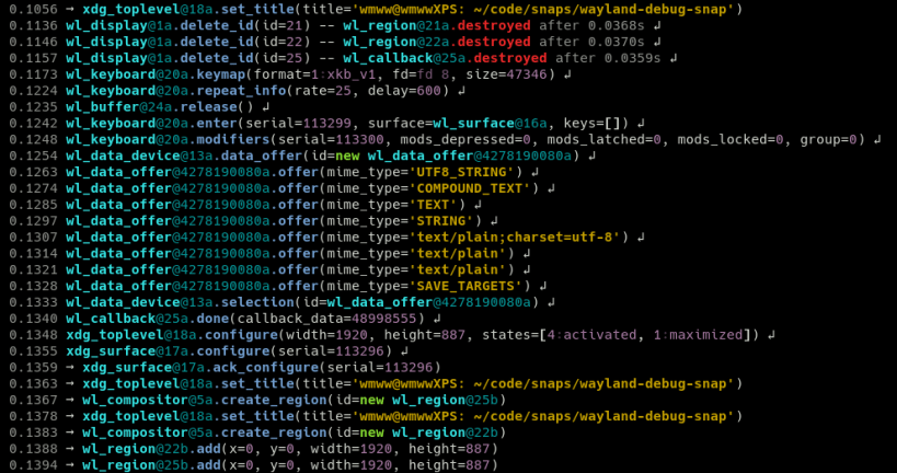 Install wayland-debug on Arch Linux using the Snap Store | Snapcraft