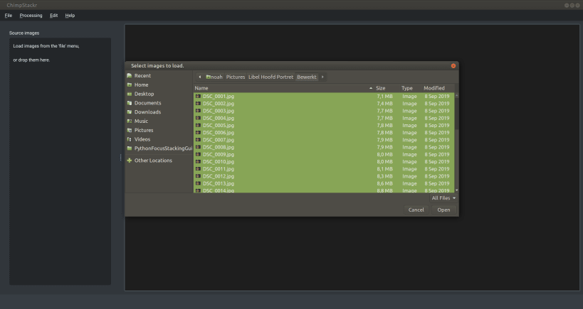 Install ChimpStackr on Linux | Snap Store