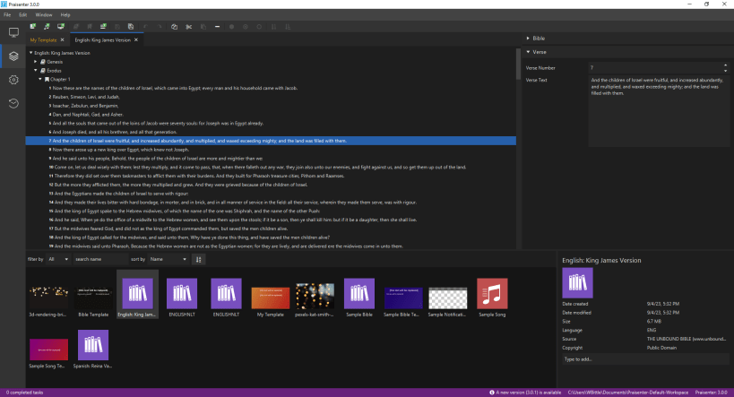 Install Praisenter on Manjaro Linux using the Snap Store | Snapcraft