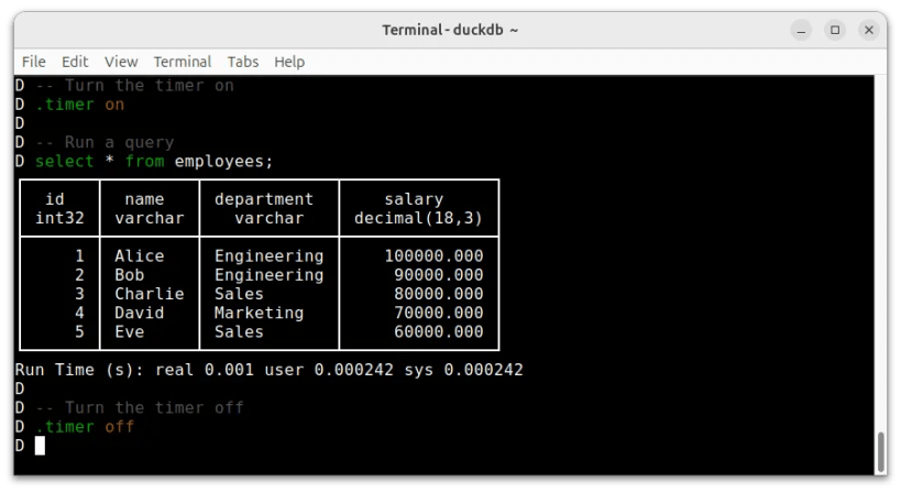 Install DuckDB CLI on Linux | Snap Store Install DuckDB CLI on Linux | Snap Store
