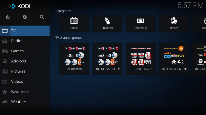 Install kodi-omega on Linux | Snap Store