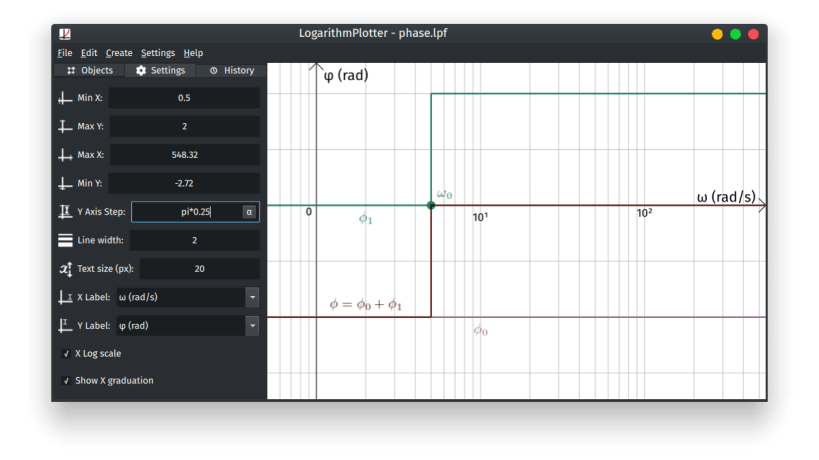 Install LogarithmPlotter on Linux | Snap Store