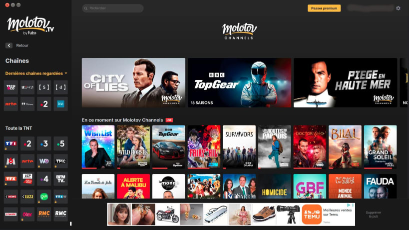 Install molotov-d042 on Linux | Snap Store