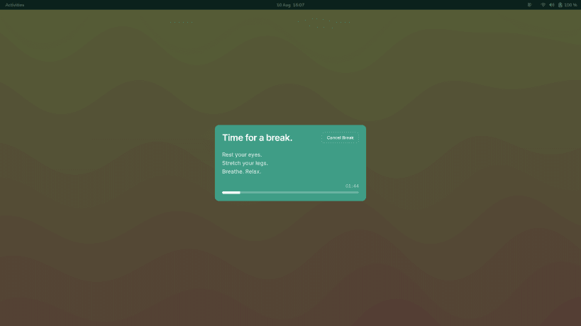Install BreakTimer on Linux | Snap Store
