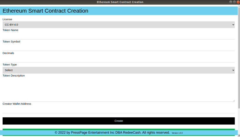 Install Ethereum Smart Contract Creator on Linux | Snap Store