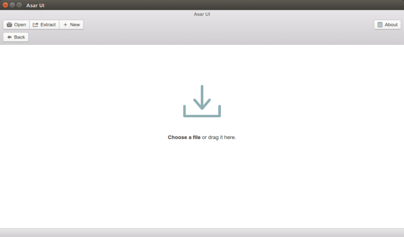 Install Asar UI on Linux | Snap Store