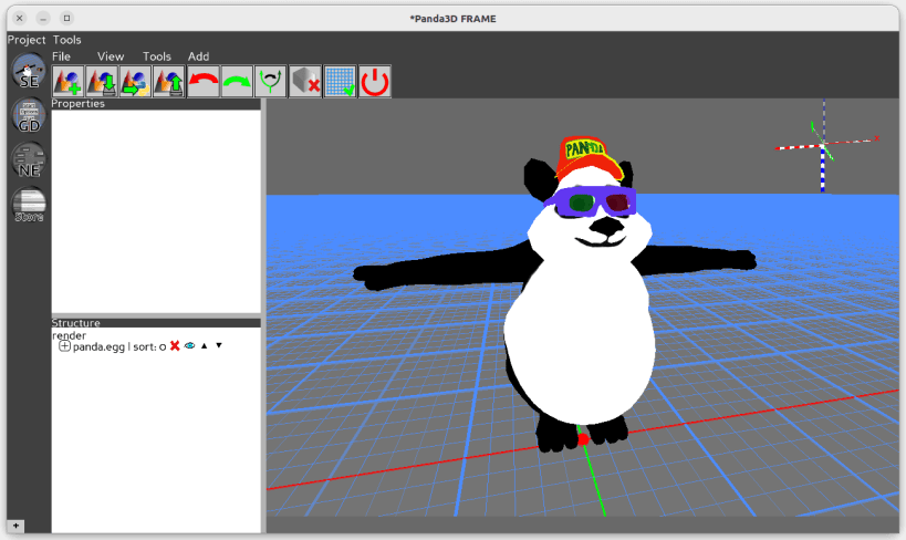 Install Panda3D Frame on Raspberry Pi using the Snap Store | Snapcraft