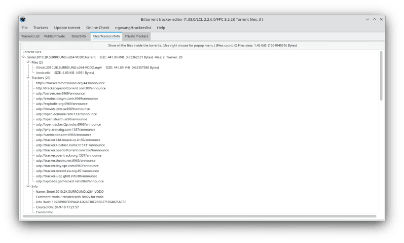Install bittorrent-tracker-editor on Linux | Snap Store