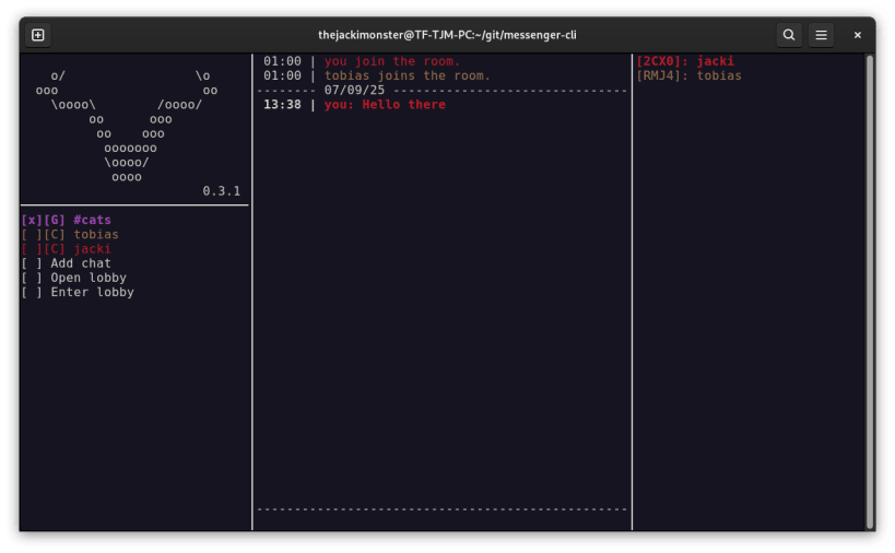 Install messenger-cli on openSUSE using the Snap Store | Snapcraft
