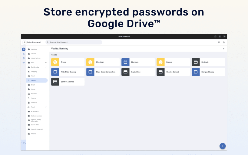 Install Drive Password - Password Manager on Linux | Snap Store