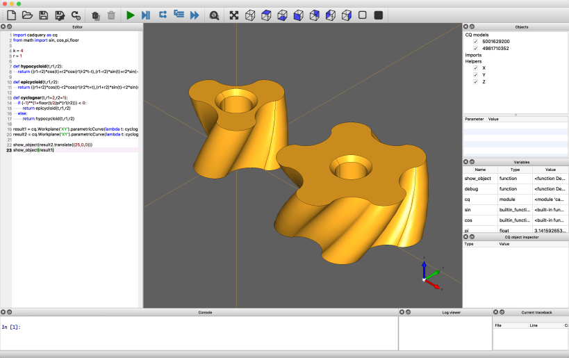 Install cadquery-editor on Linux | Snap Store