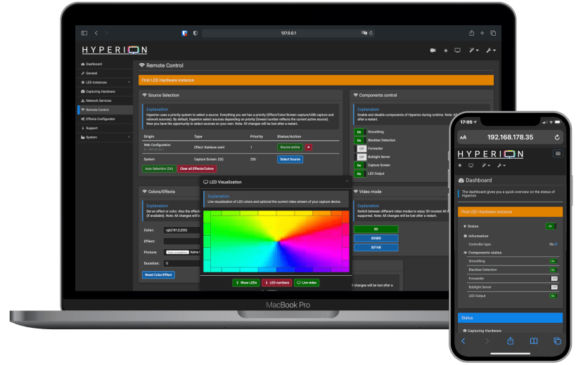 Install Hyperion on Raspberry Pi using the Snap Store | Snapcraft