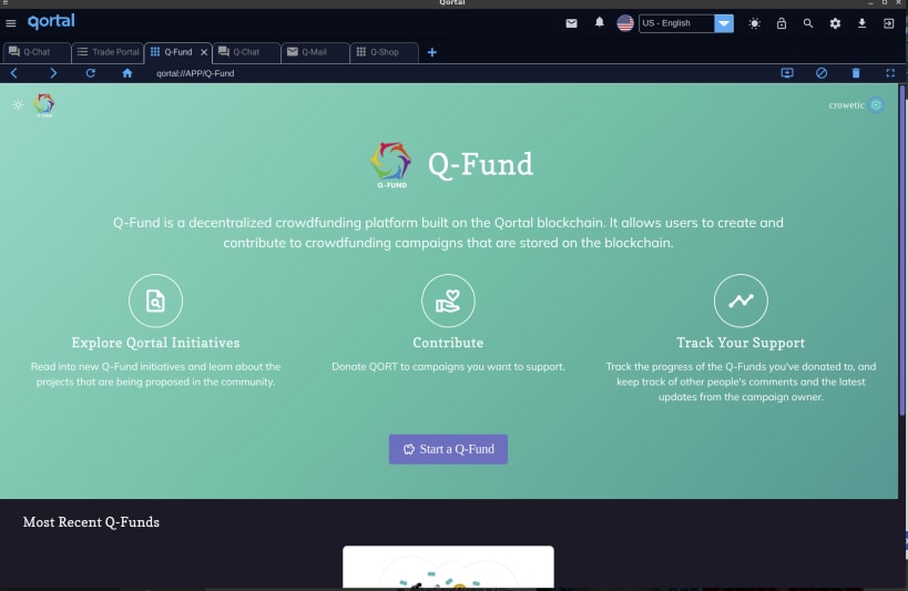 Install Qortal UI on Linux | Snap Store