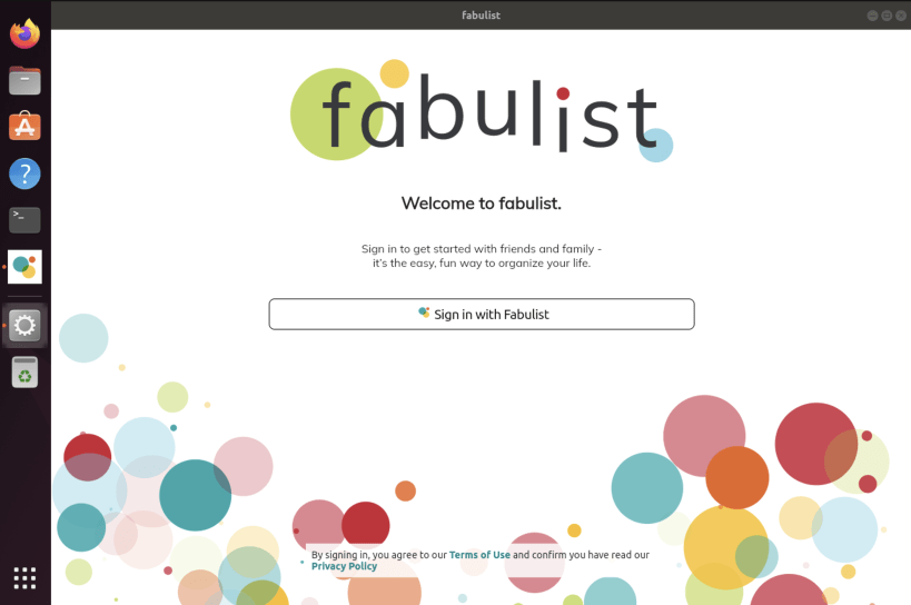 Install Fabulist: Team Organizer on KDE Neon using the Snap Store ...