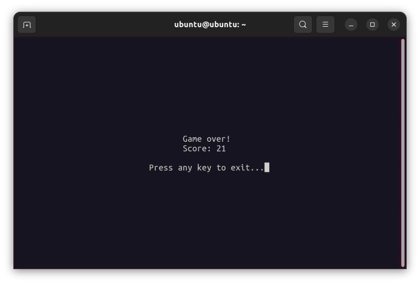Install Snake on Linux | Snap Store