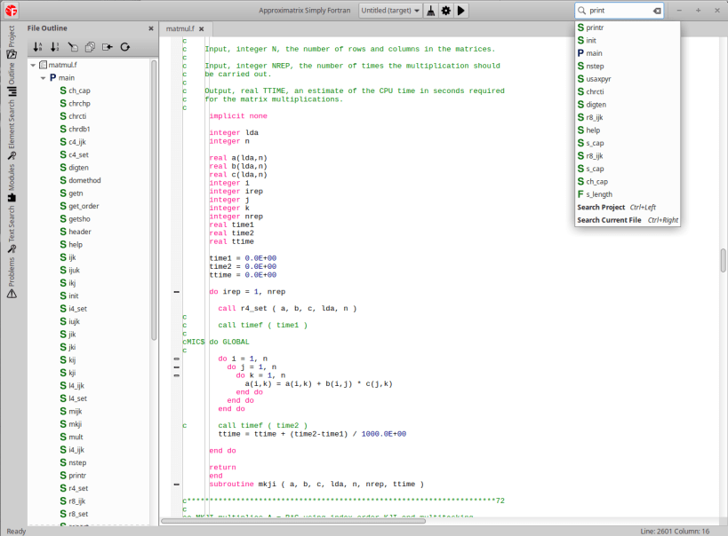 Install Simply Fortran on Linux | Snap Store
