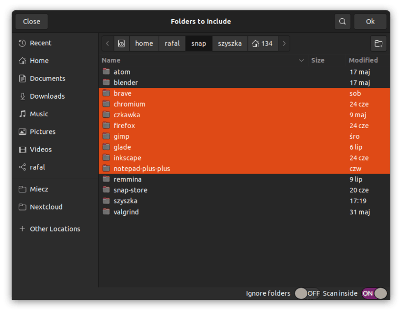 Install szyszka on Arch Linux using the Snap Store | Snapcraft