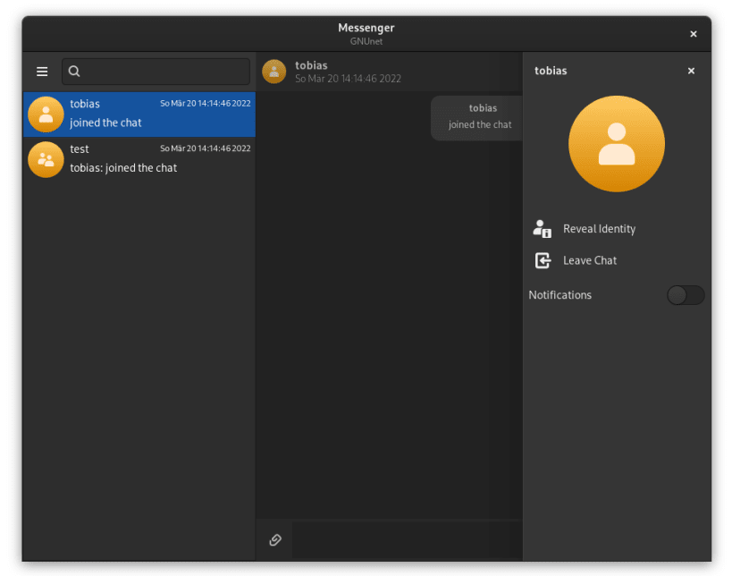 Install GNUnet Messenger on Arch Linux using the Snap Store | Snapcraft