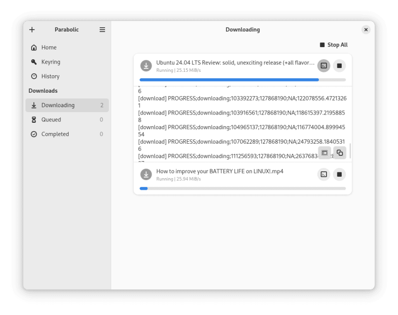 Install Parabolic on Linux | Snap Store