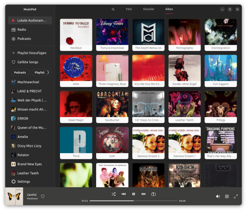 Install MusicPod on Linux | Snap Store