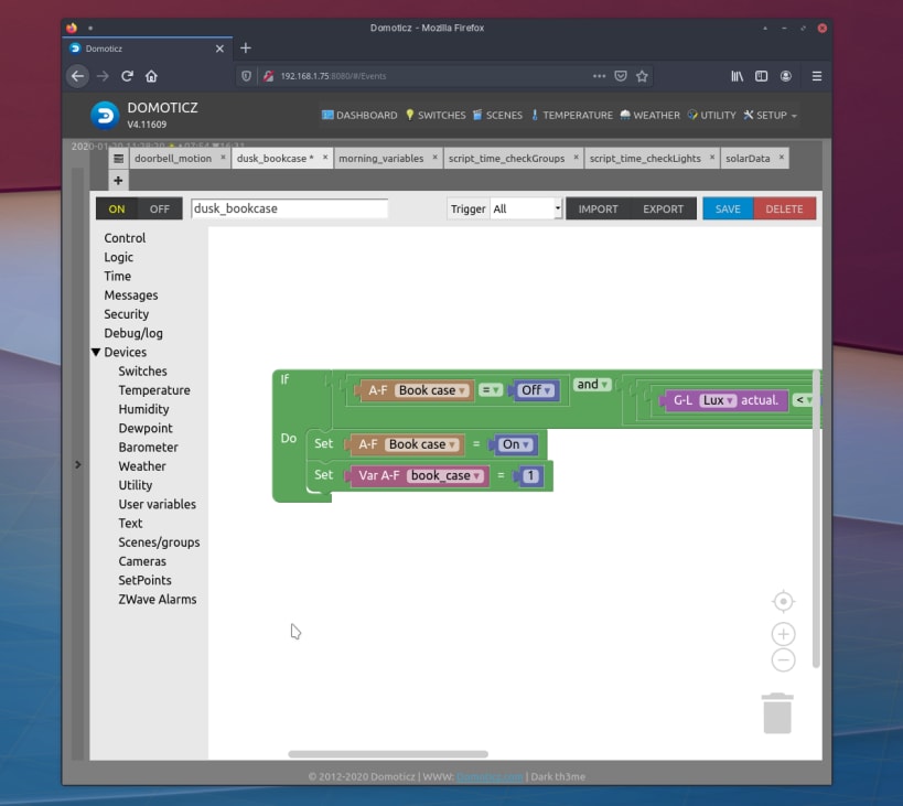 Install domoticz-gm on Linux | Snap Store