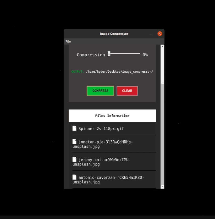 Install compressx on Linux | Snap Store