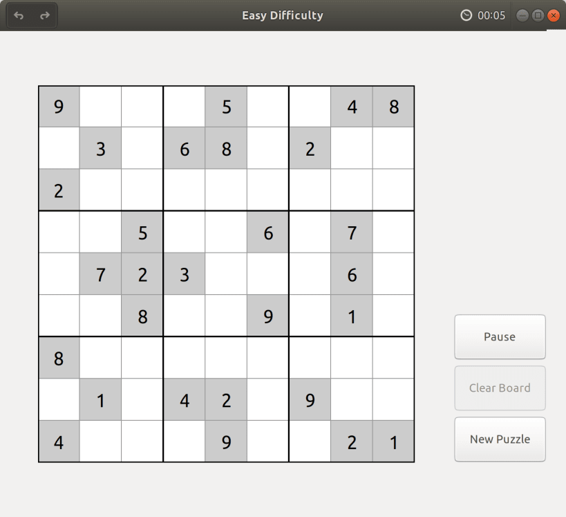 Install GNOME Sudoku on Linux | Snap Store