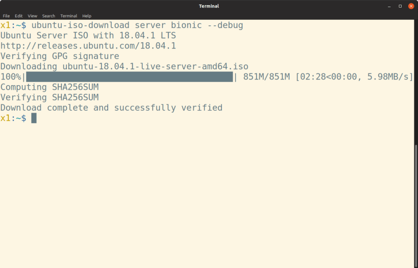 Install Ubuntu ISO Download on Linux | Snap Store