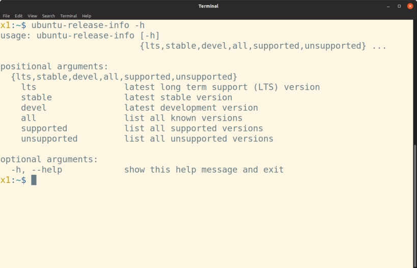 Install Ubuntu Release Info on Linux | Snap Store