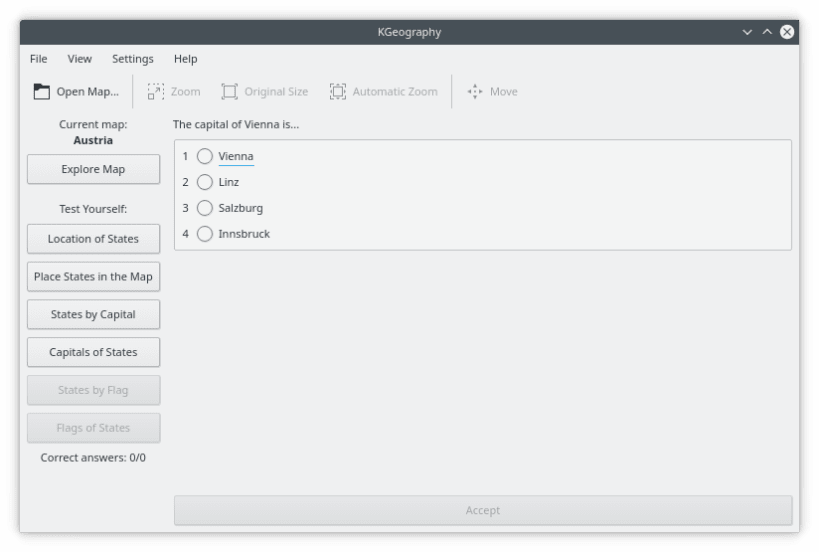 Install kgeography on Linux | Snap Store