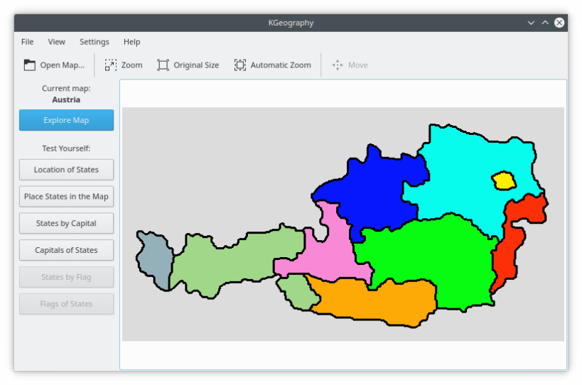 Install kgeography on Linux | Snap Store