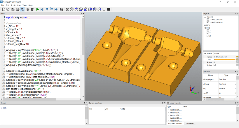 Install cadquery-editor on KDE Neon using the Snap Store | Snapcraft