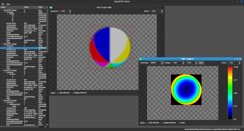 Install OpenEXR Viewer on Linux | Snap Store