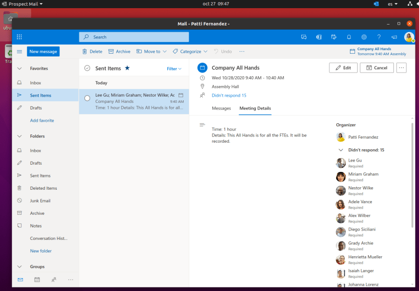 Install Prospect Mail on Linux | Snap Store