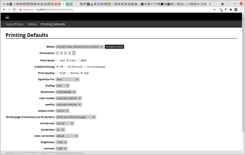 Install gutenprint-printer-app on Linux | Snap Store