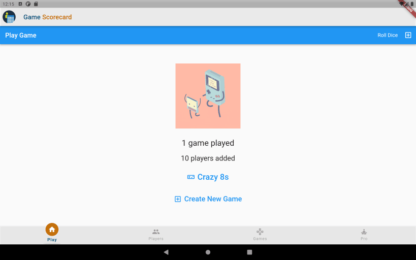 Install Game Scorecard Flutter on Linux | Snap Store