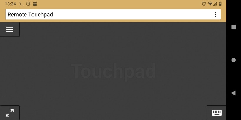 Install remote-touchpad on Linux | Snap Store