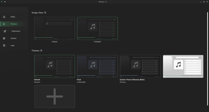Install Moosync on Linux | Snap Store