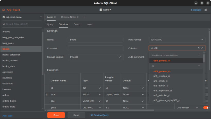 Install Astoria SQL Client on Linux | Snap Store