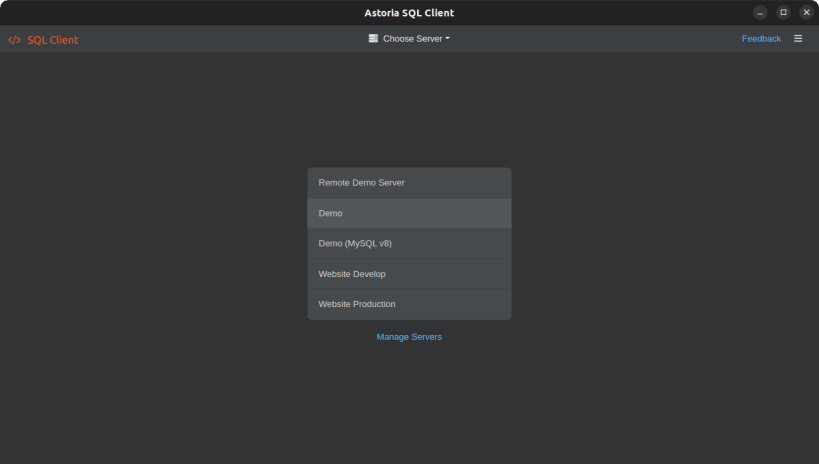 Install Astoria SQL Client on Linux | Snap Store