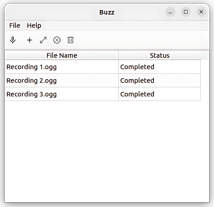 Install Buzz on Linux | Snap Store