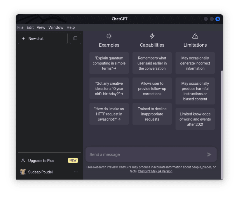 Install gpt-desktop on Linux | Snap Store