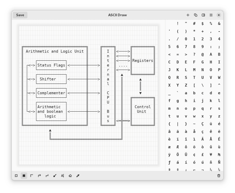 Install ASCII Draw on Linux | Snap Store