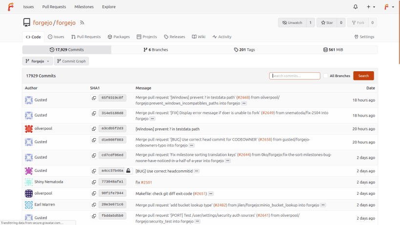 Install Forgejo on Linux | Snap Store