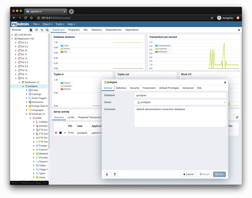 Install pgadmin4 on Linux | Snap Store