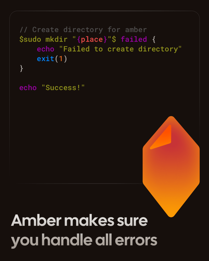 Install Amber on Linux | Snap Store