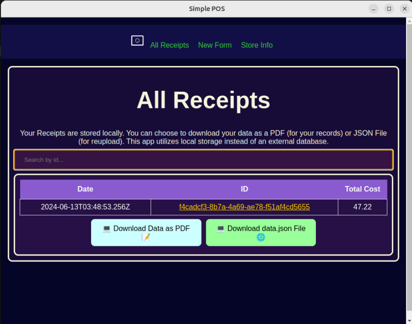 Install Simple POS on elementary OS using the Snap Store | Snapcraft