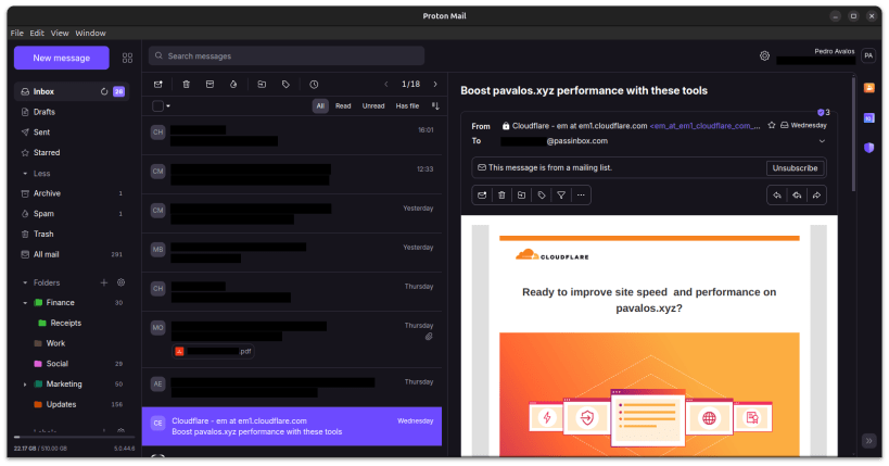 Install Proton Mail on Linux | Snap Store